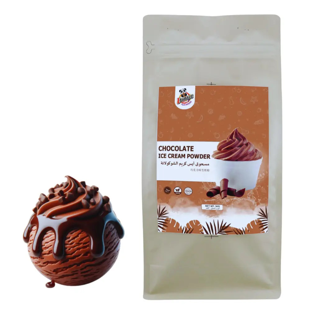 Chocolate Ice Cream Powder 1kg - Ibubble Tea House.